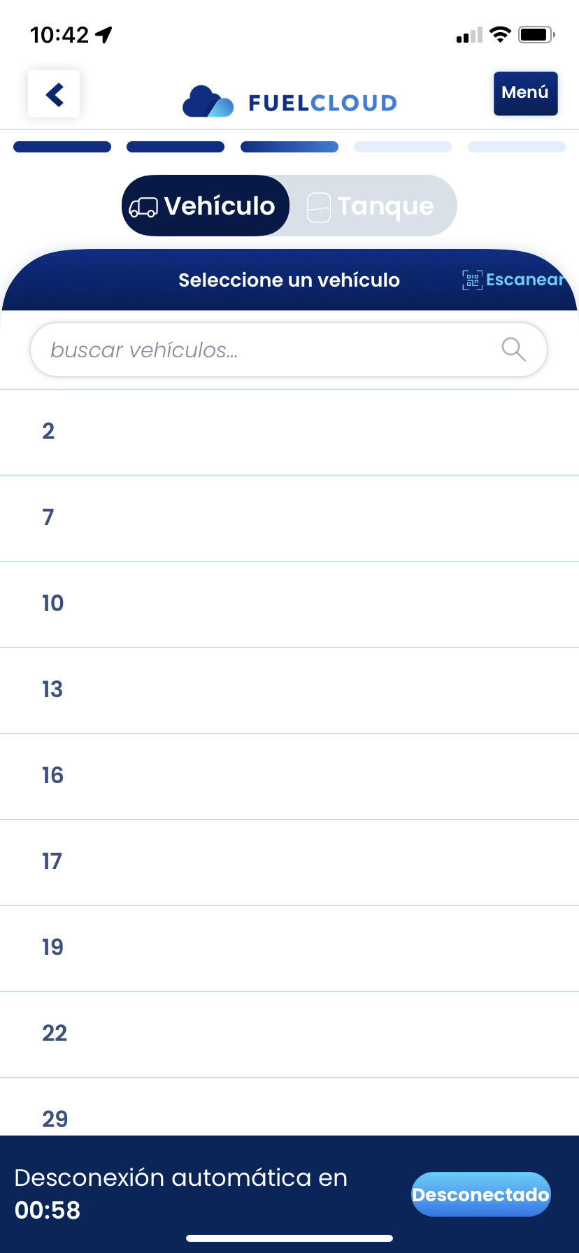 App Instructions In Spanish – FuelCloud