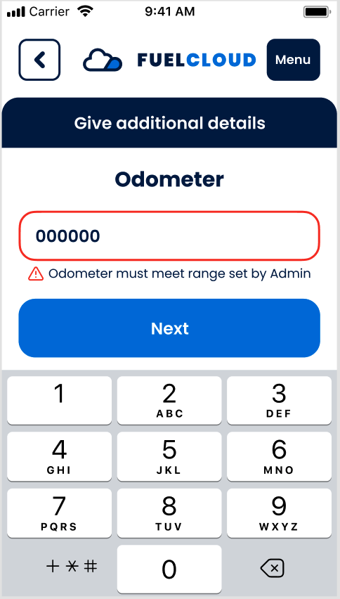 Odometer Reasonabilty-App Instructions – FuelCloud